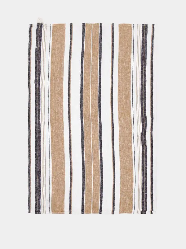 Haomy Ajaccio Linen Kitchen Towel - Multicolour