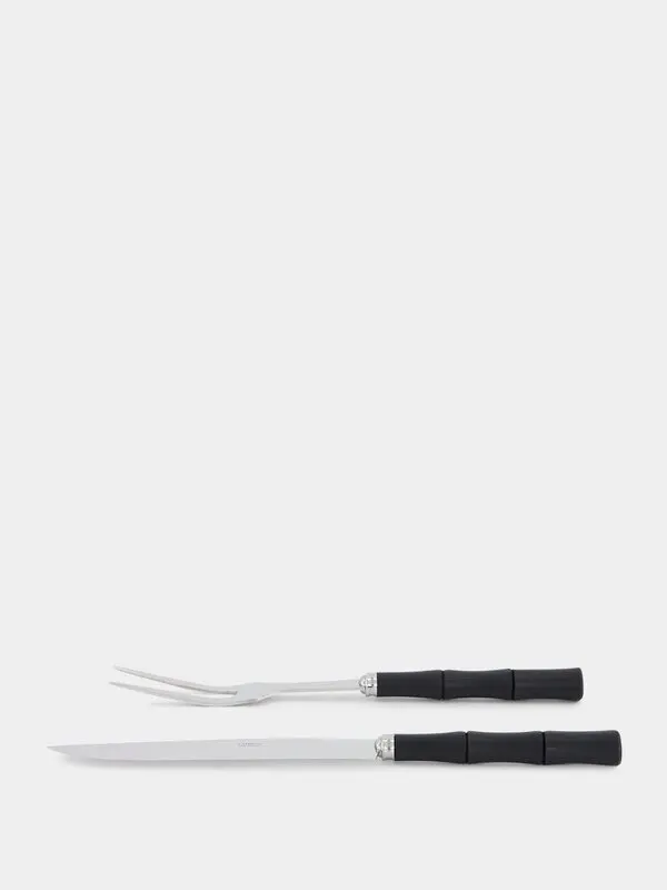 CAPDECO Byblos Bamboo Black Carne Server