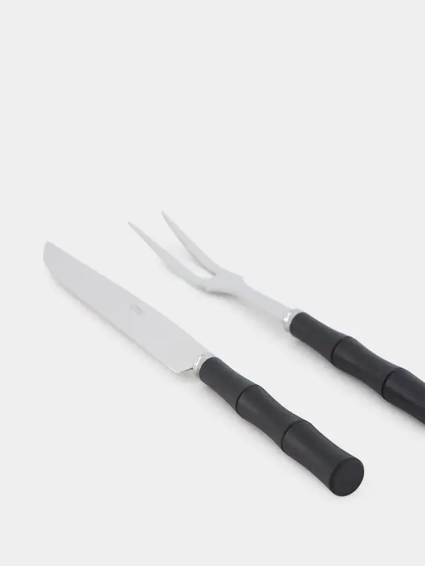 CAPDECO Byblos Bamboo Black Carne Server