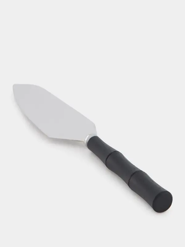 CAPDECO Byblos Bamboo Cake Server - Black
