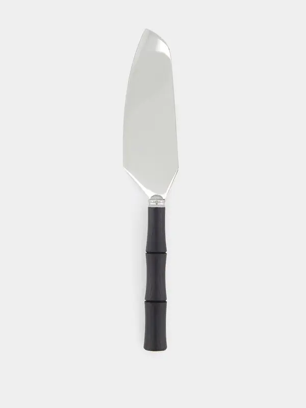 CAPDECO Byblos Bamboo Cake Server - Black