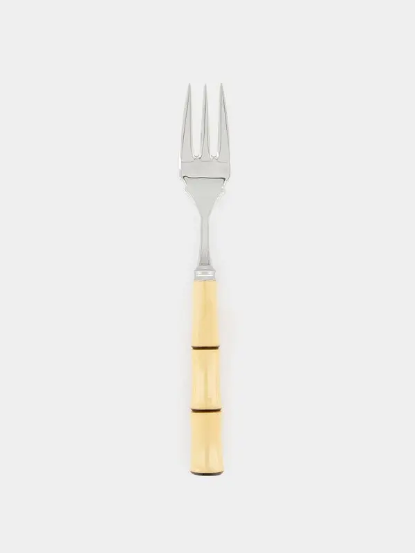 CAPDECO Byblos Bamboo Fish Fork - Silver