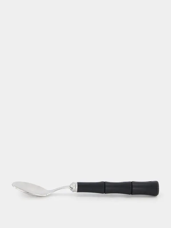 CAPDECO Byblos Bamboo Black Demitasse Spoon