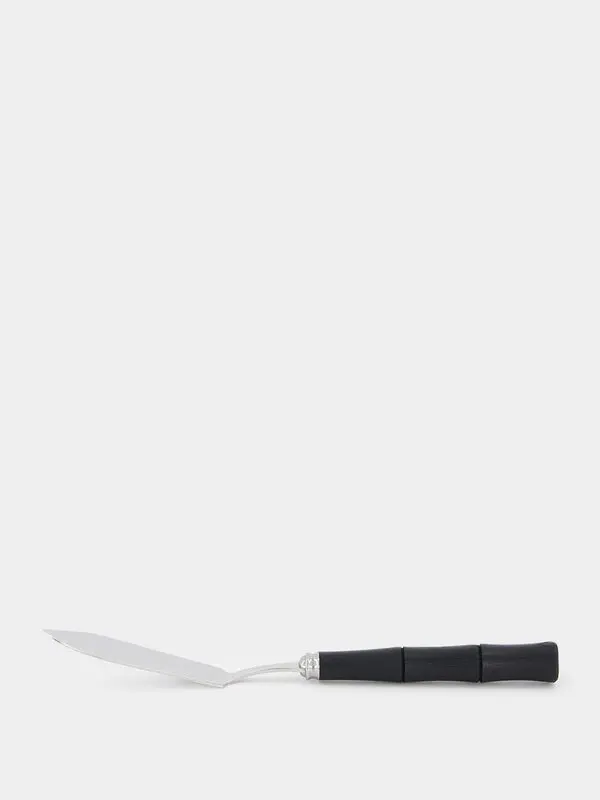 CAPDECO Byblos Bamboo Black Fish Knife