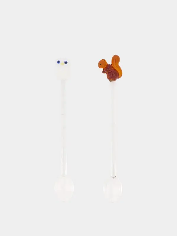 ICHENDORF MILANO Owl And Squirrel Spoons