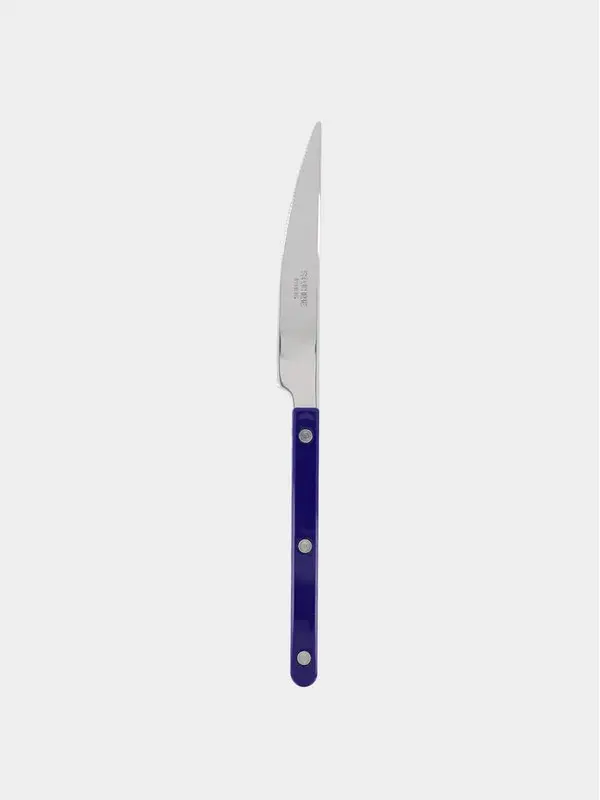 Sabre Paris Bistrot Navy Dinner Knife - Blue