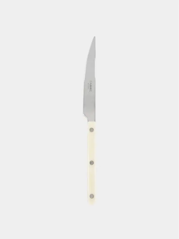 Sabre Paris Bistrot Ivory Dinner Knife - Cream