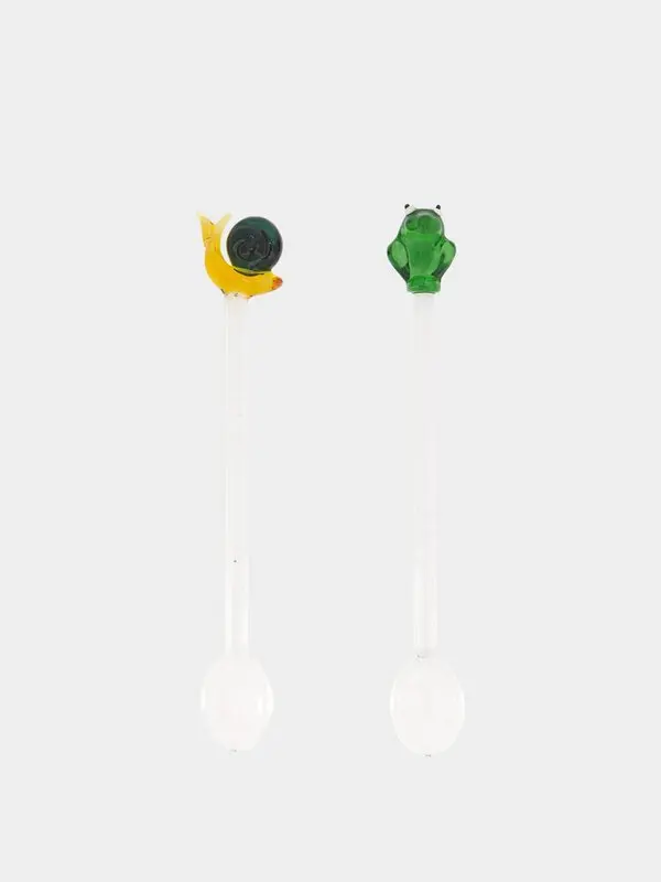 ICHENDORF MILANO Set Of 2 Snail And Frog Spoons