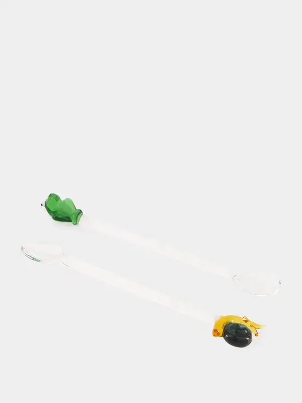 ICHENDORF MILANO Set Of 2 Snail And Frog Spoons