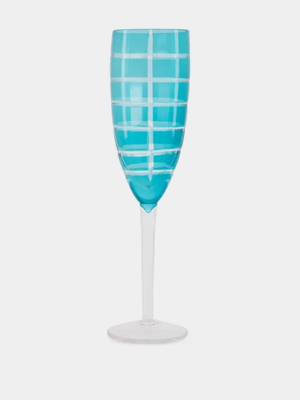 POLSPOTTEN Set Of 6 Champagne Cuttings Glasses