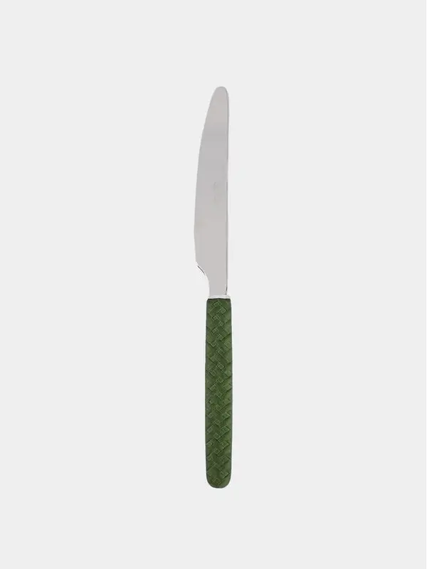 NEVA Intreccio Dinner Knife - Green
