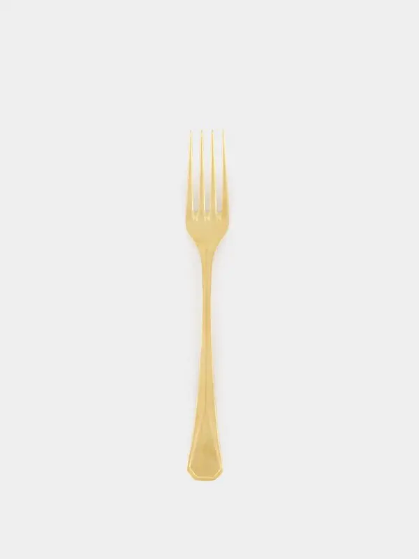 HOUSE OF CAPRICORN Borgonha Stainless Steel 18/10 Dessert Fork - Gold
