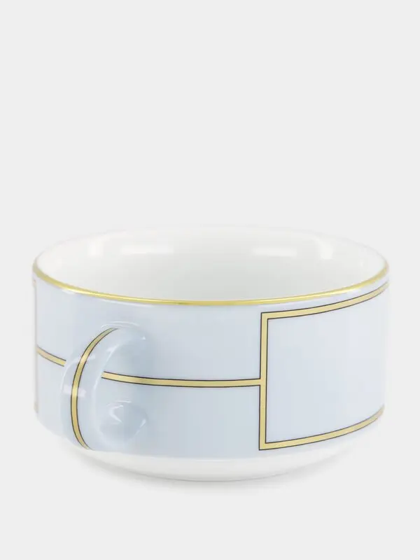 GINORI 1735 Celeste Porcelain Diva Tea Cup - Blue