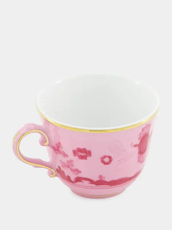 GINORI 1735 Oriente Italiano Porpora Coffee Cup - Pink