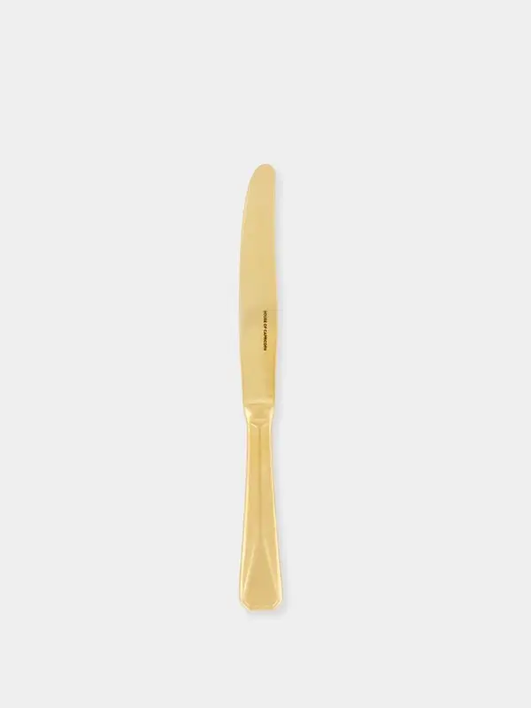 HOUSE OF CAPRICORN Borgonha Dessert Knife - Gold
