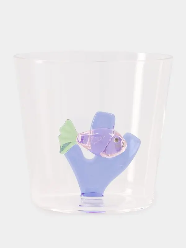 ICHENDORF MILANO Tumbler With Fish And Seaweed - Multicolour