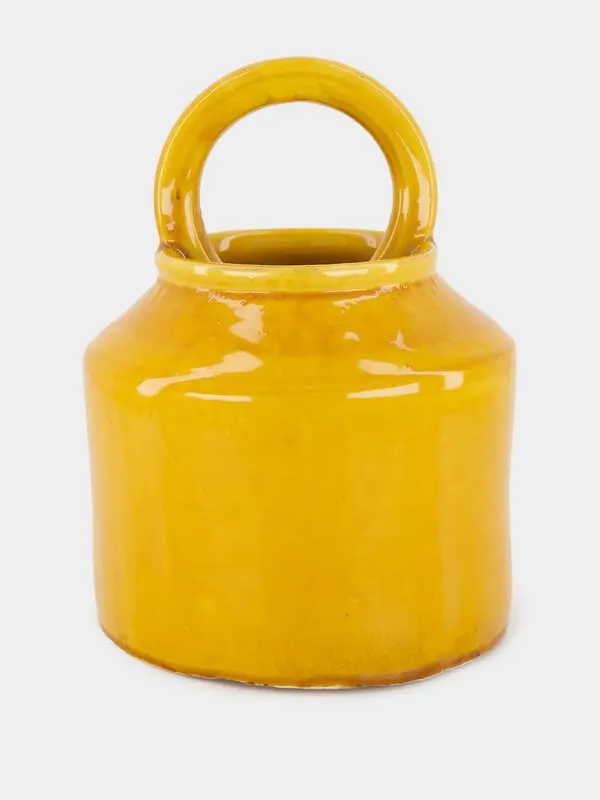 HONORÉ Burnt Bell Nori Pendant Lamp - Yellow