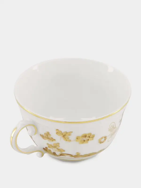 GINORI 1735 Oriente Italiano Aurum Tea Cup - White