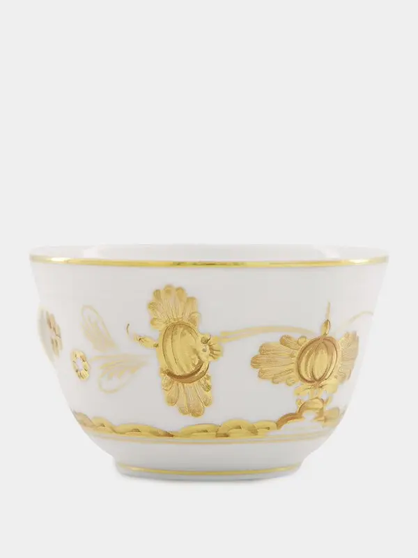 GINORI 1735 Oriente Italiano Aurum Tea Cup - White
