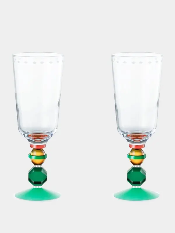 REFLECTIONS COPENHAGEN Mayfair Tall Crystal Glasses