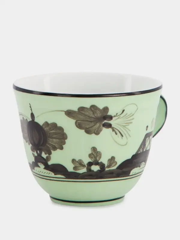 GINORI 1735 Oriente Italiano Espresso Cup - Green