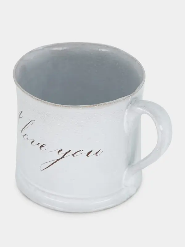 ASTIER DE VILLATTE I Love You Mug - White