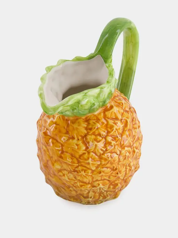 LES-OTTOMANS Ceramic Pineapple Jug