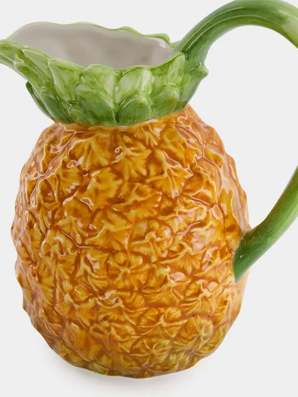 LES-OTTOMANS Ceramic Pineapple Jug