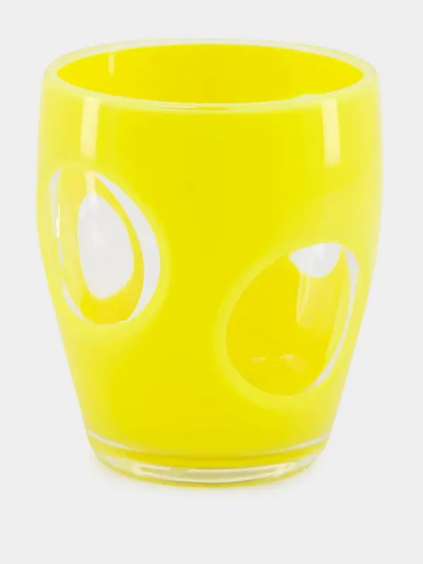 MARIO LUCA GIUSTI Fluo Fisheye Tumbler - Yellow
