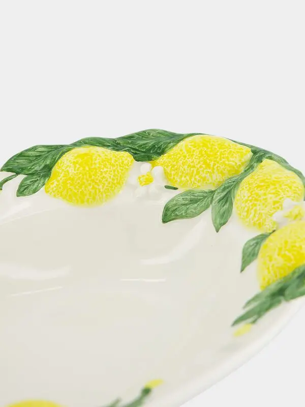 LES-OTTOMANS Lemon Serving Platter