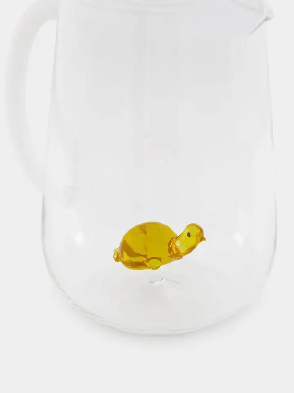 ICHENDORF MILANO Turtle Pitcher - Yellow
