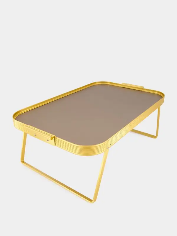 KAYMET Diamond Mocha Lap Tray