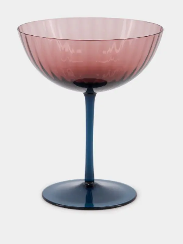 La DoubleJ Set Of 4 Glass Coupes - Multicolour