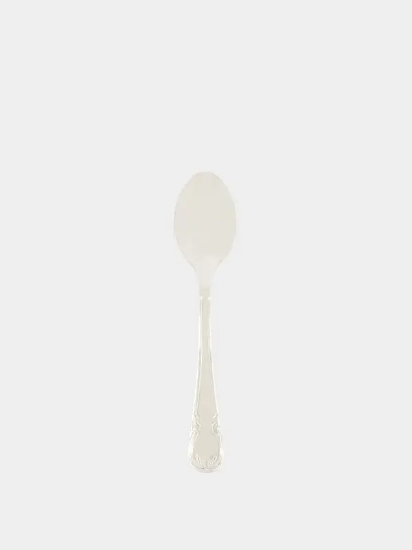 HOUSE OF CAPRICORN Corte Real Stainless Steel Tea Spoon - Silver