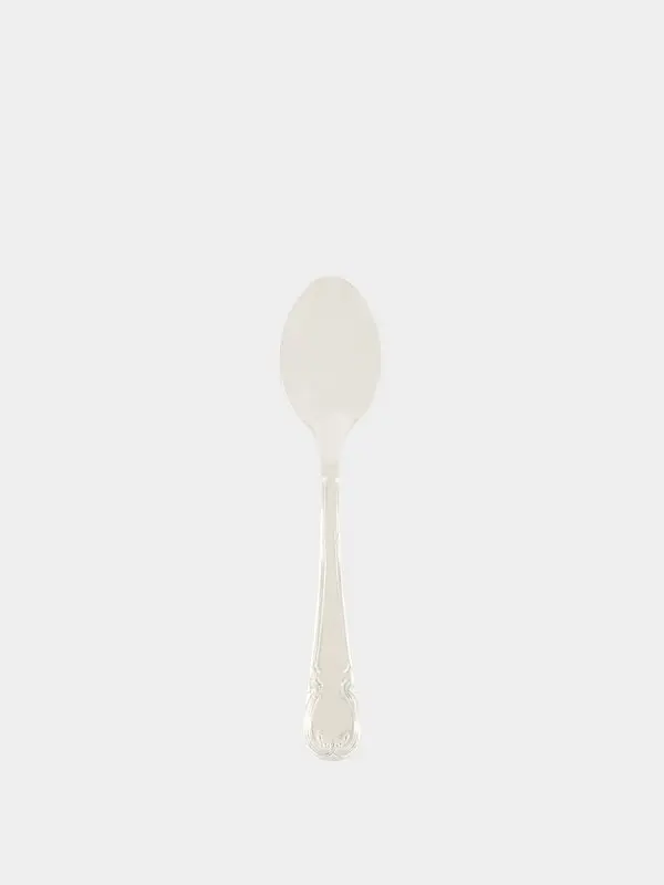 HOUSE OF CAPRICORN Corte Real Stainless Steel Tea Spoon - Silver