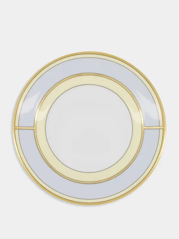 GINORI 1735 Celeste Diva Coffee Saucer - Multicolour