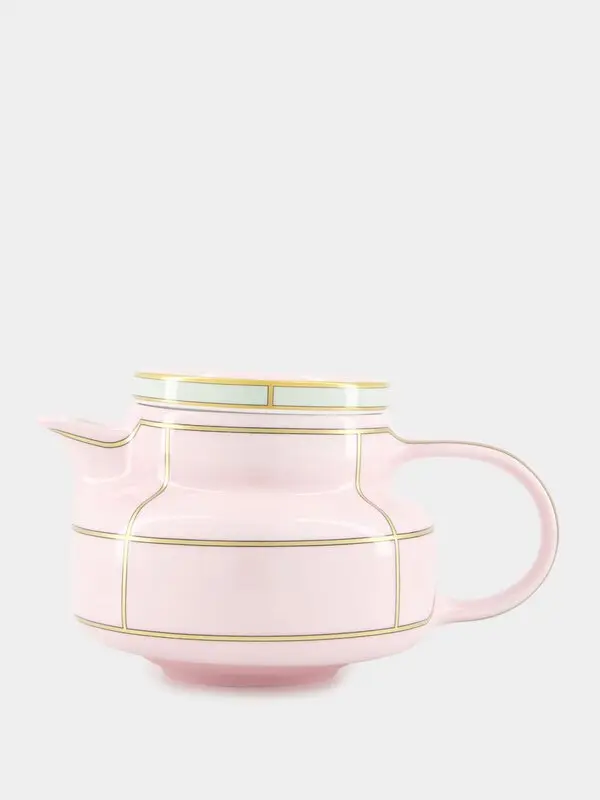 GINORI 1735 Rosa Porcelain Diva Teapot - Pink