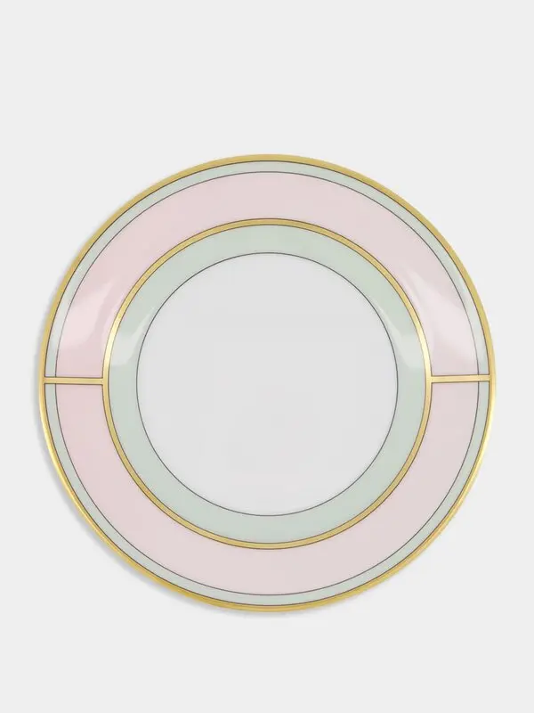 GINORI 1735 Rosa Diva Coffee Saucer - Pink