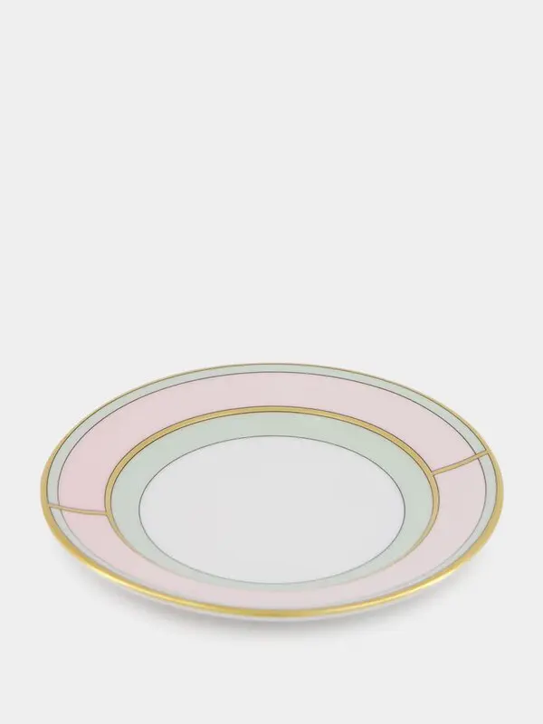 GINORI 1735 Rosa Diva Coffee Saucer - Pink