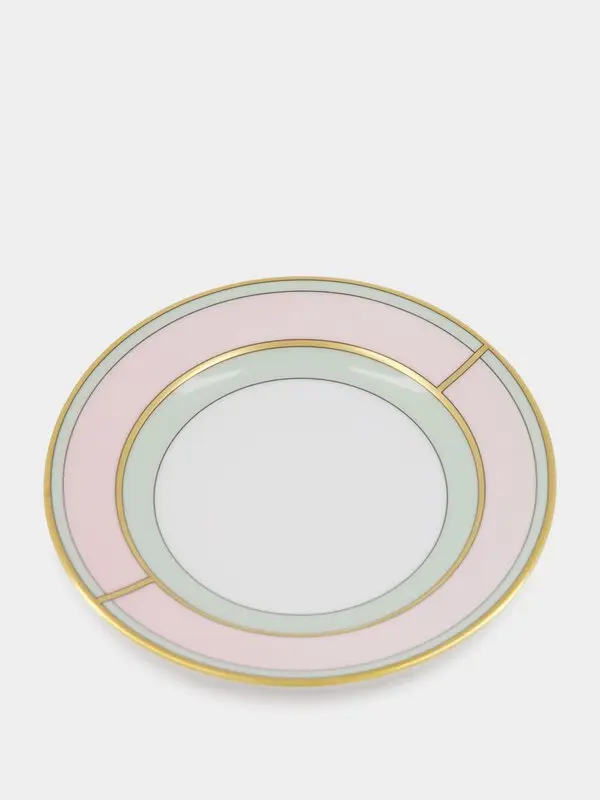 GINORI 1735 Rosa Diva Coffee Saucer - Pink