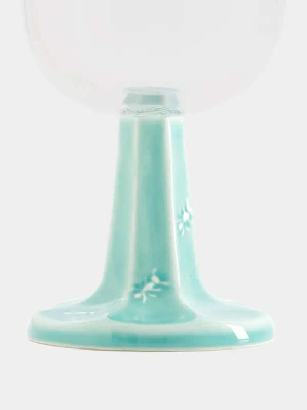 BORDALLO PINHEIRO Patio Goblet - Blue
