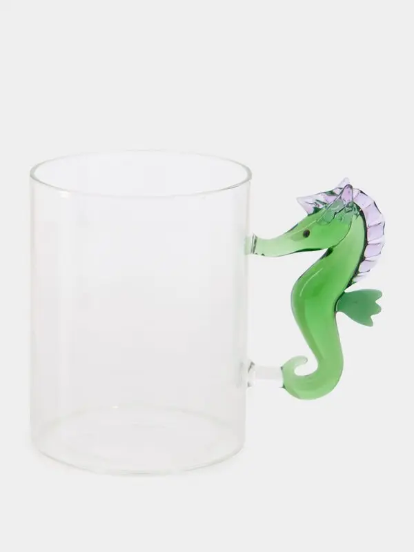 ICHENDORF MILANO Marine Garden Seahorse Mug - Green