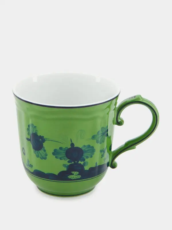 GINORI 1735 Oriente Italiano Malachite Mug - Green
