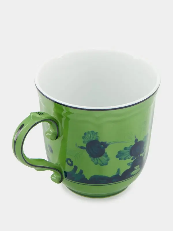 GINORI 1735 Oriente Italiano Malachite Mug - Green