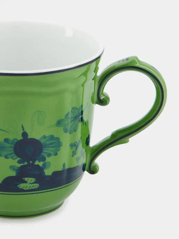 GINORI 1735 Oriente Italiano Malachite Mug - Green