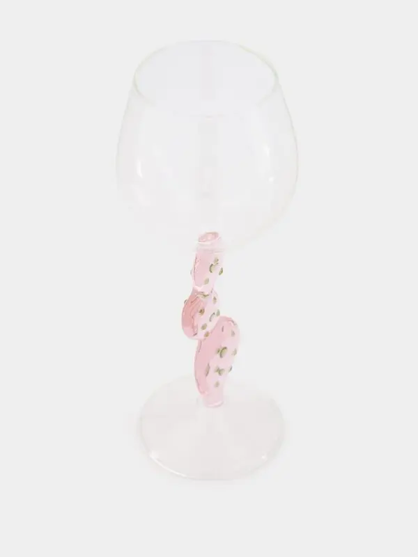 ICHENDORF MILANO Cactus Wine Glass By - Pink