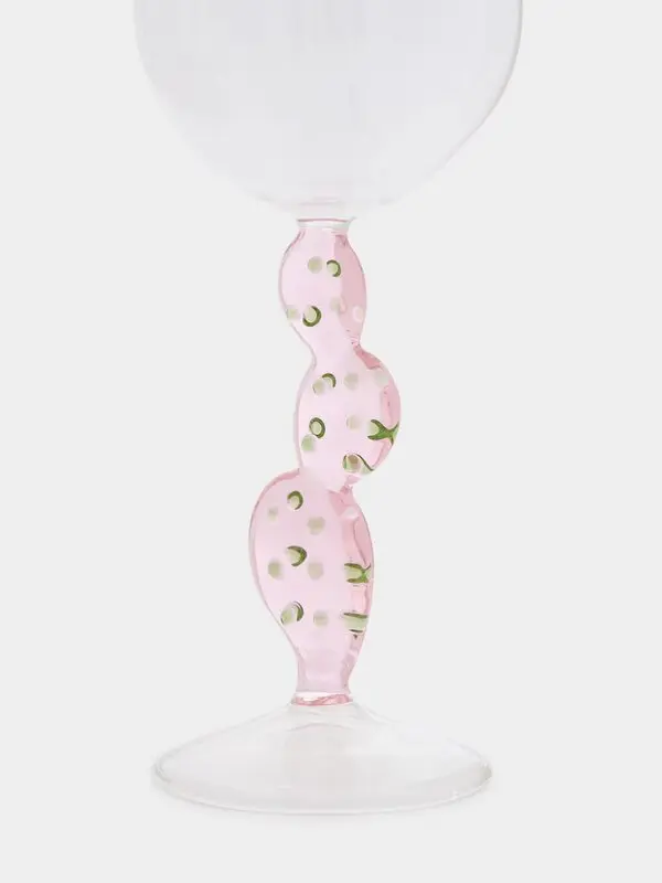 ICHENDORF MILANO Cactus Wine Glass By - Pink
