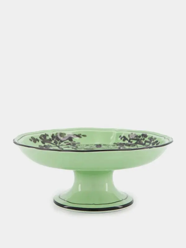 GINORI 1735 Oriente Italiano Bario Fruit Stand - Green