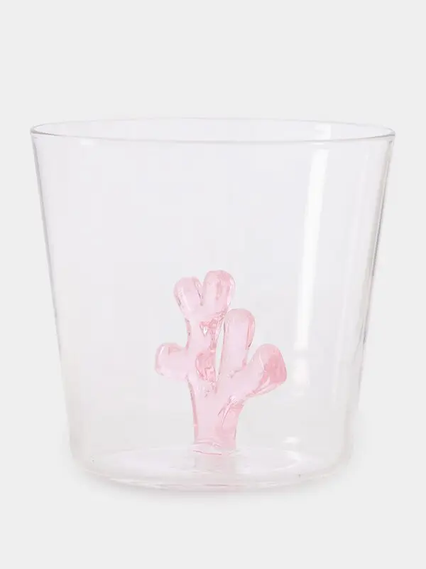ICHENDORF MILANO Coral Reef Tumbler Glass - Pink