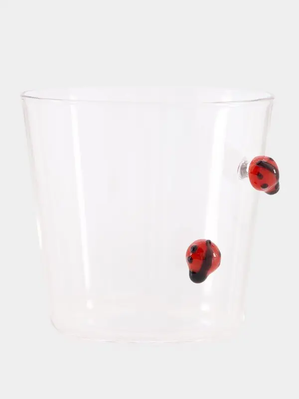 ICHENDORF MILANO Ladybug Glass Tumbler